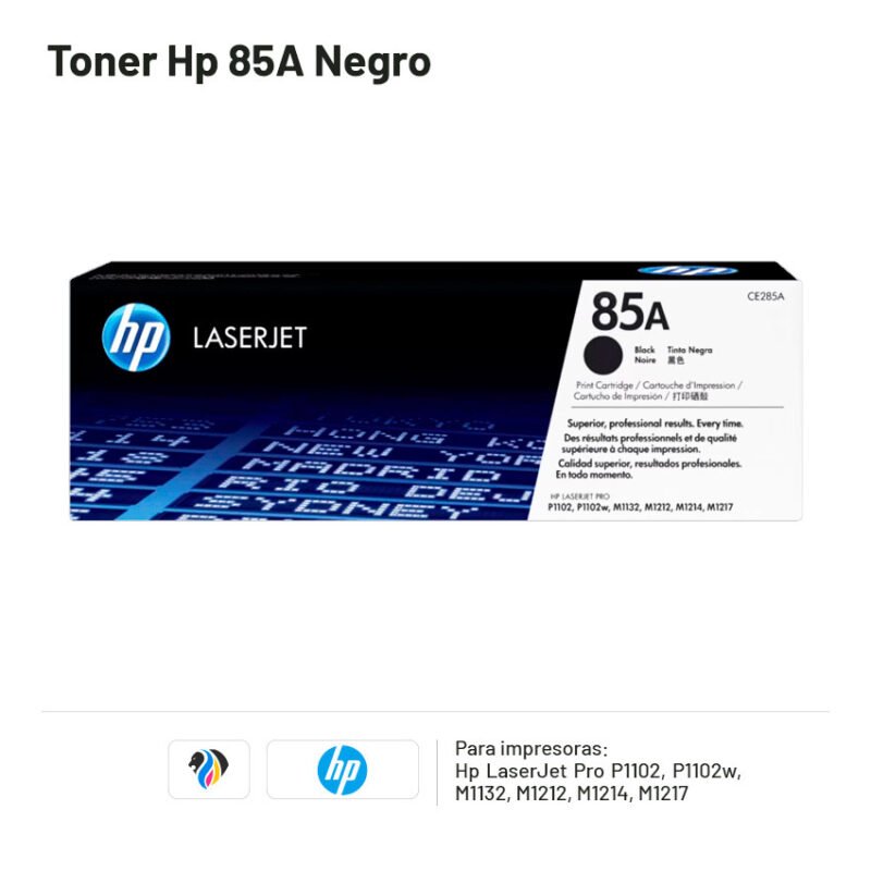 TONER HP 85A PARA P1102 1132 1212 1214 1217 • Nuevo