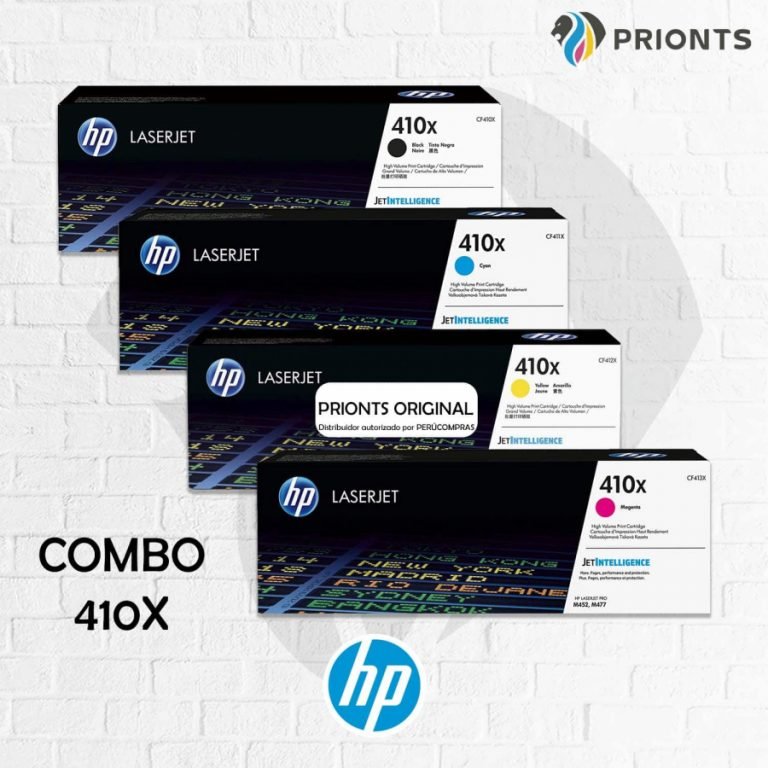 Kit Toner Hp 410X Para M452 477 • Nuevo
