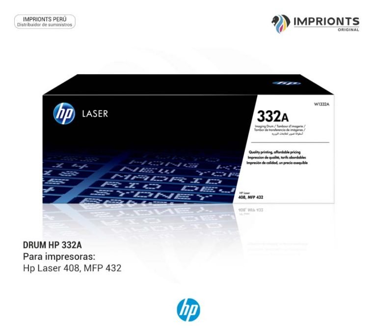 DRUM HP 332A PARA 408 MFP 432 • Nuevo Modelo