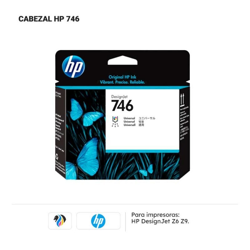 Cabezal HP 746 para Z6 Z9 • Nuevo