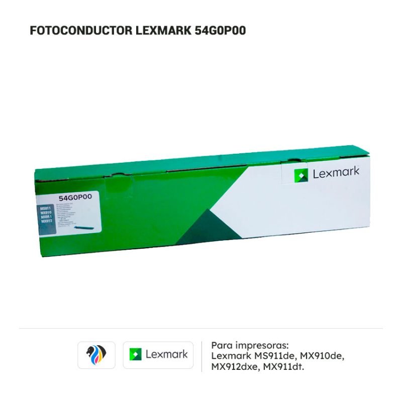 Fotoconductor Lexmark 54G0P00 para 910 911 912 • Nuevo