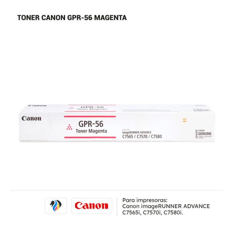 Toner Canon GPR-56 Magenta para 7565 7570 7580 • Nuevo