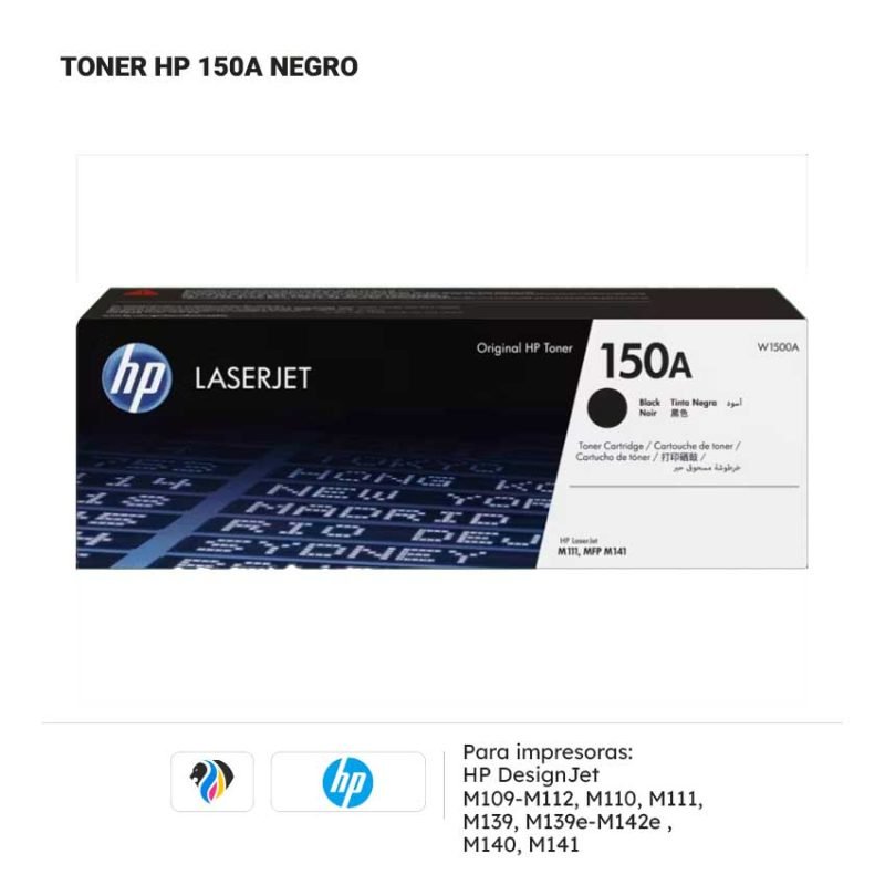 Toner Hp 150A Negro Para M111W • Nuevo