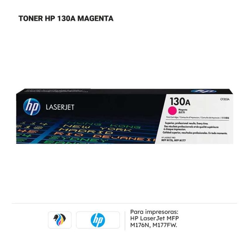 Toner HP 130A Magenta para M176N 177 • Nuevo