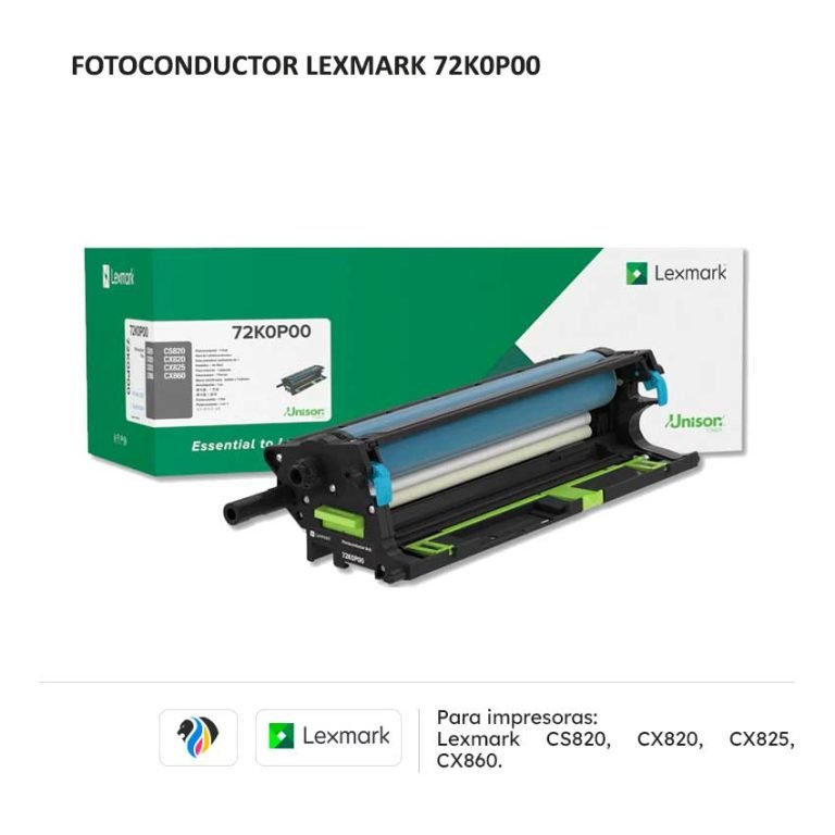 Fotoconductor Lexmark 72K0P00 para 820 825 • Nuevo