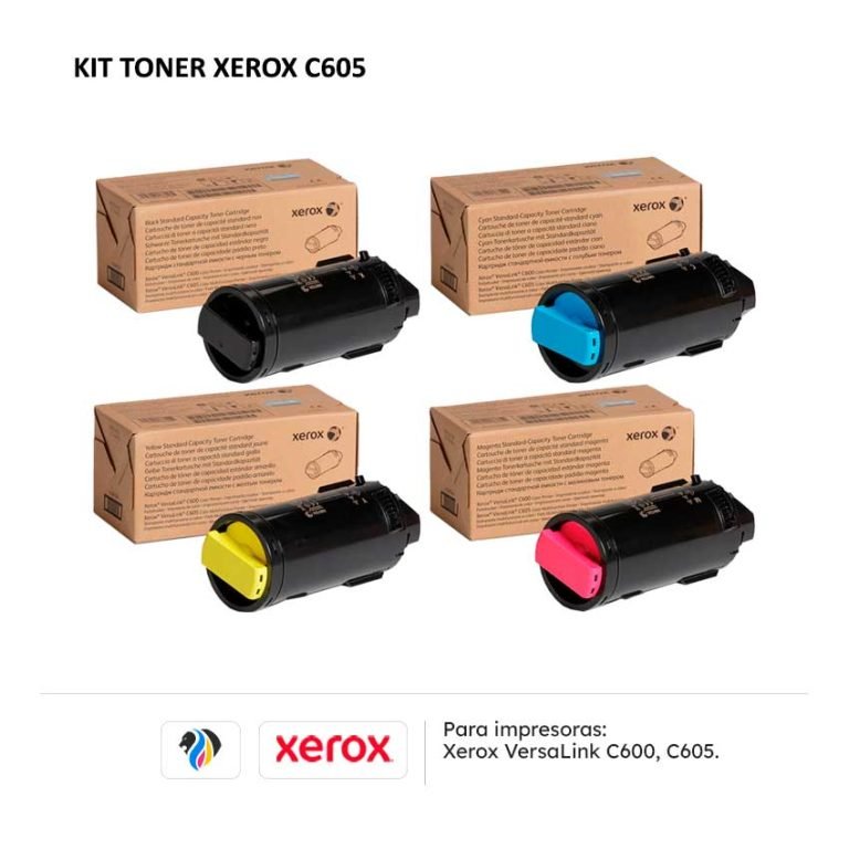 Kit Toner Xerox C600 C605 Versalink • Nuevo