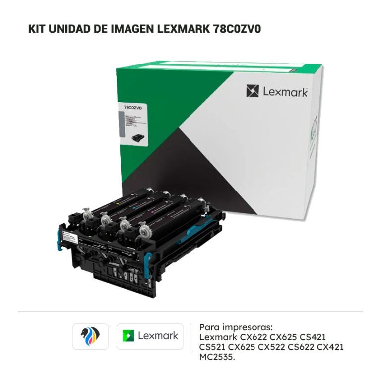 Kit Unidad de Imagen Lexmark 78C0ZV0 para 622 625 • Nuevo