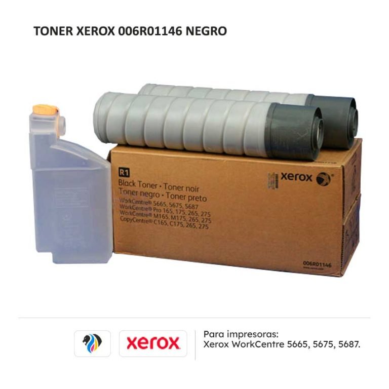 Toner Xerox 006R01146 Negro para 5665 5675 5687 • Nuevo