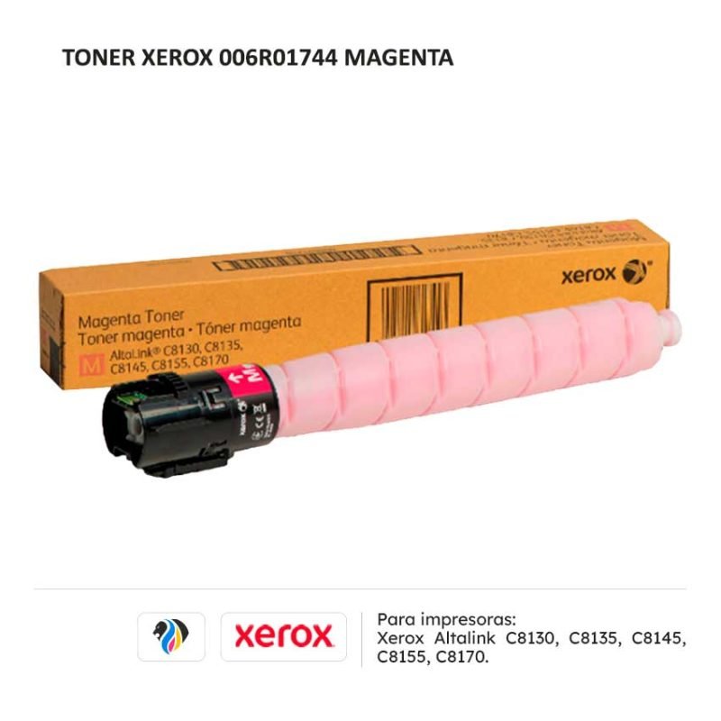 Toner Xerox 006R01744 Magenta para C8130 8135 8145 • Nuevo