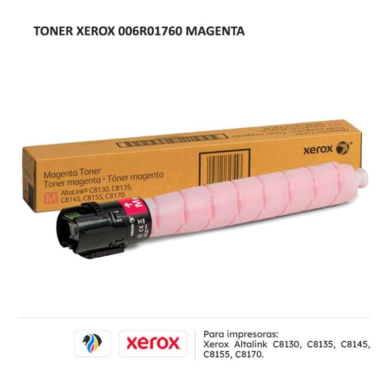 Toner Xerox 006R01760 Magenta para C8130 8135 8145 • Nuevo