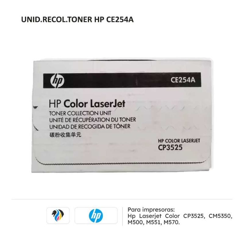 Unid. Recol. Toner HP CE254A para 3525 5350 • Nuevo Modelo