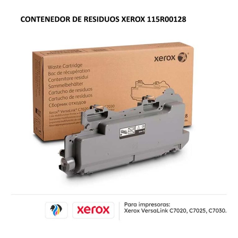 Contenedor de Residuos Xerox 115R00128 para C7020 • Nuevo